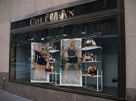 Cole Haan Window Display – Mark White, Inc.